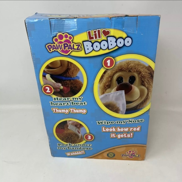 paw palz | Toys | Paw Palz Lil Boo Plush Bear Interactive Toy Sneeze ...